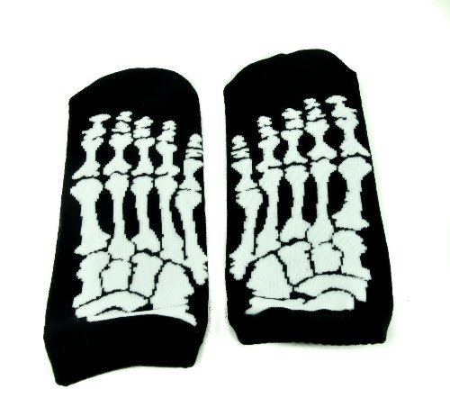 Halloween Skeleton Bones Ankle Socks