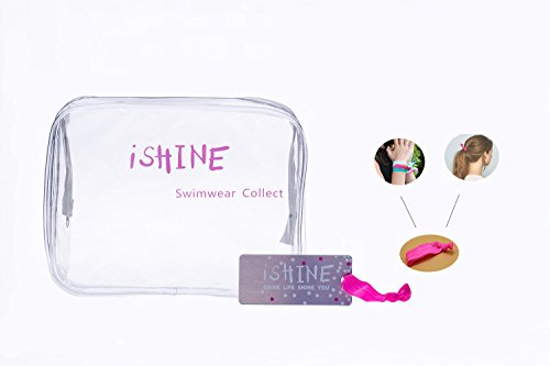 iShine Women High-waisted Retro Bikini Set Swimsuit with Skull Designs